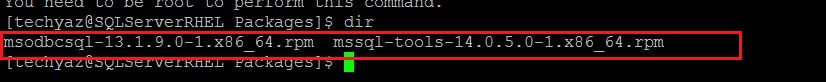 How To Install Sql Tools On Redhat Linux Without Internet Offline