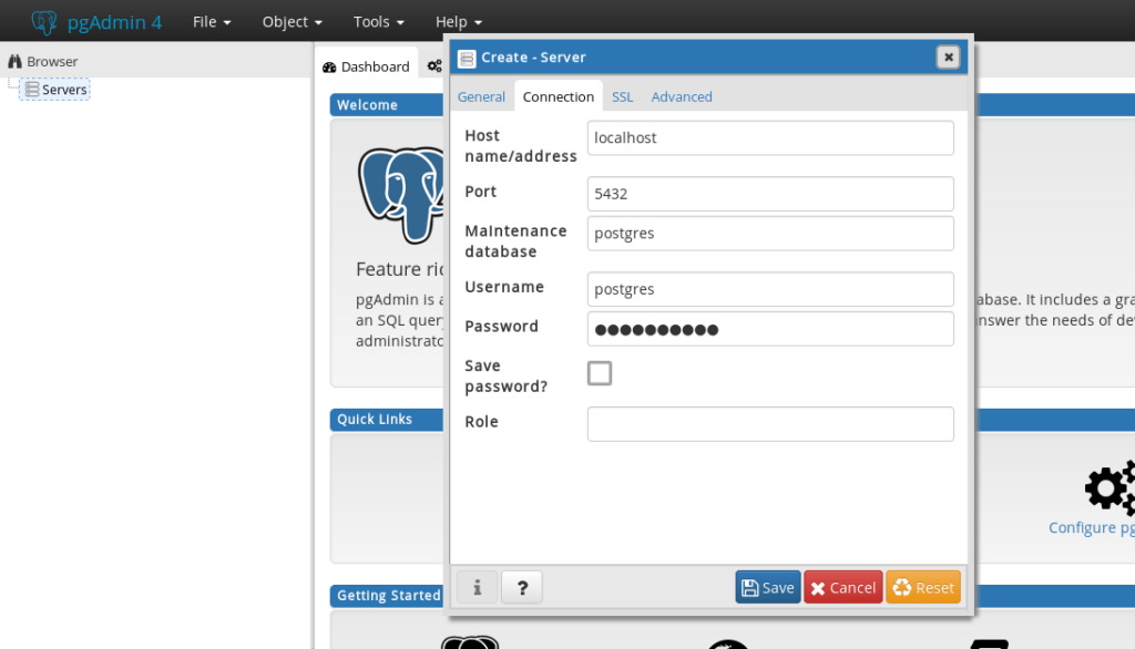 How to Install PgAdmin 4 in Debian 9 Stretch?